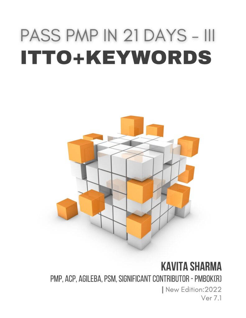 Book | PMP ITTO+Keywords - Kavita Sharma
